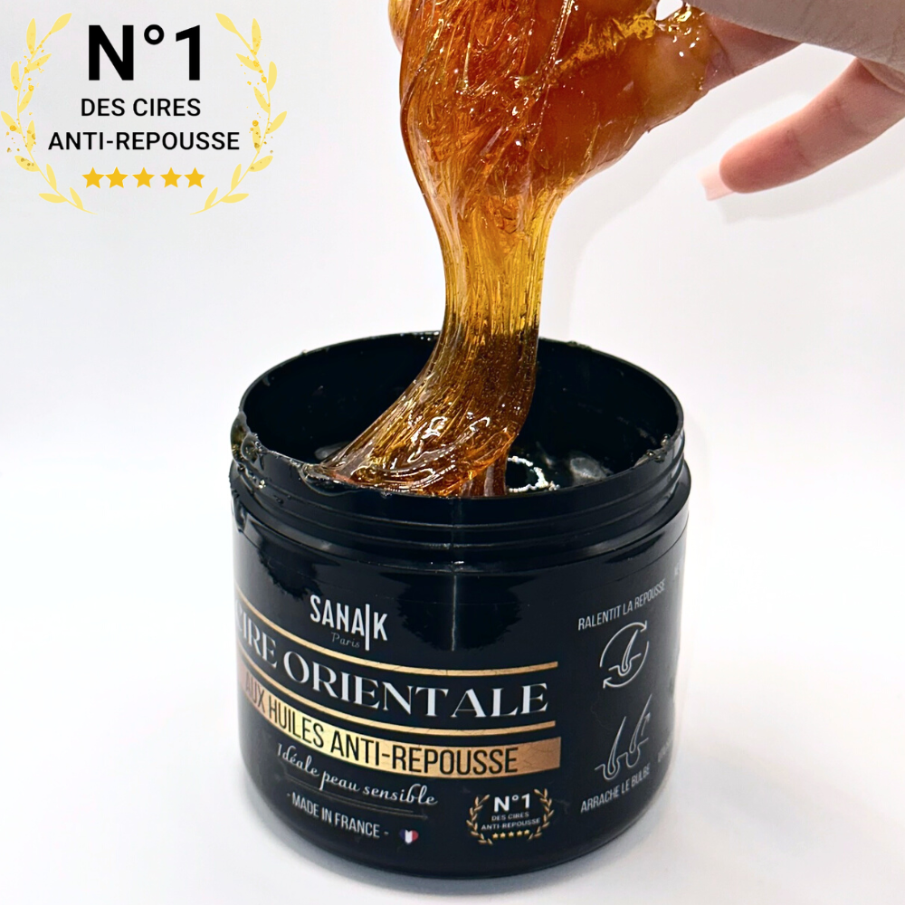Cire Orientale aux Huiles Anti-Repousse